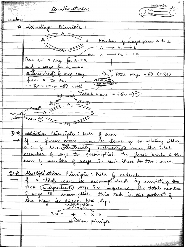 06 Combinatorics | PDF