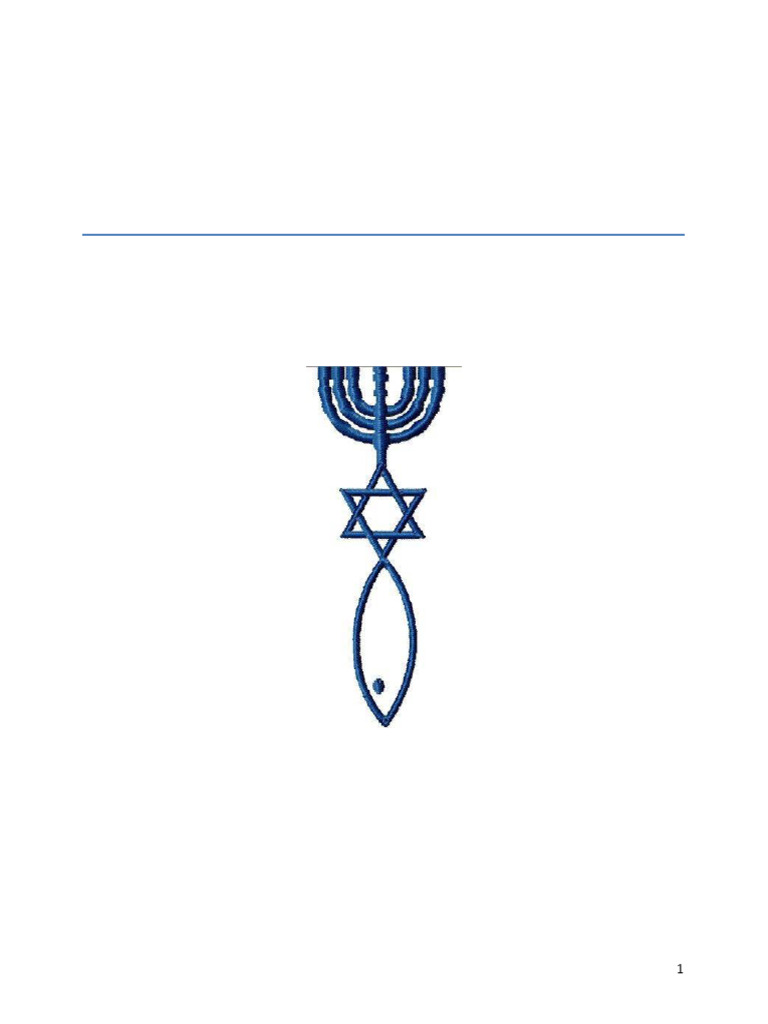 Judaísmo Mesiánico: Definición y Contexto | PDF | Mesías | Jesús