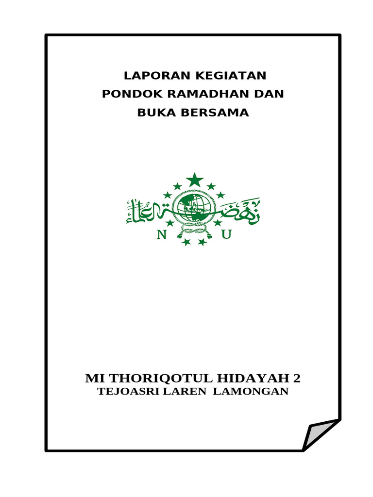 4 Laporan Kegiatan Pondok Ramadhan Dan Buka Bersama | PDF