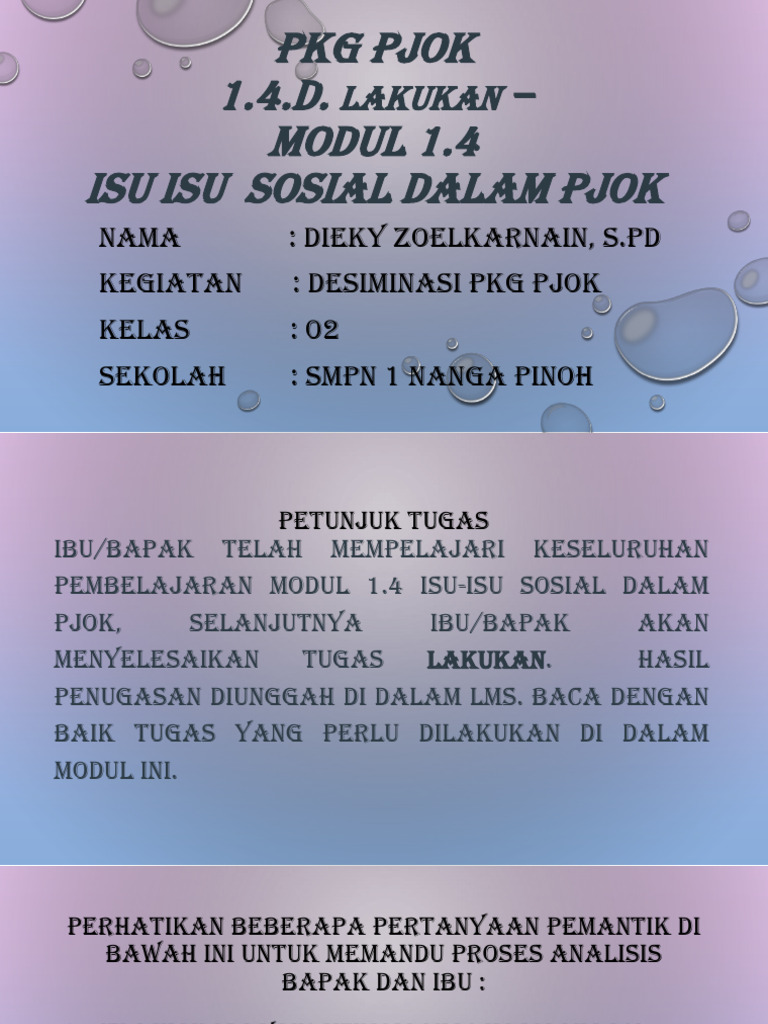 Modul 1.4.D PKG Pjok | PDF