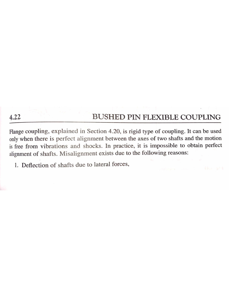 Bushed Pin Type Flexible Coupling | PDF