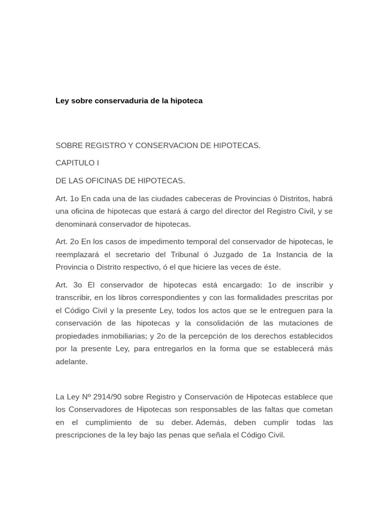 Análisis de Civil6 | PDF | Ley de hipotecas | Ley común