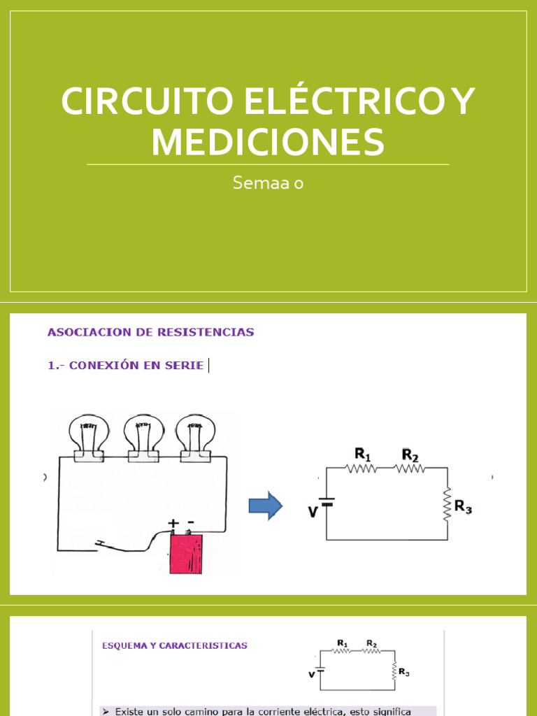 Presentacion Clase 01 CIRCUITO ELECTRICOS | PDF