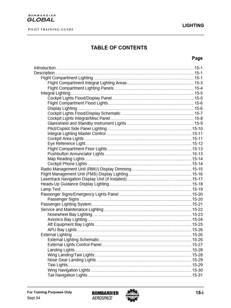 Lighting | PDF | Cockpit | Lighting