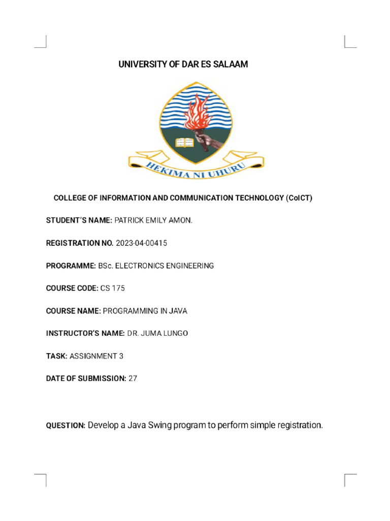 Assignment 2 Applets | PDF