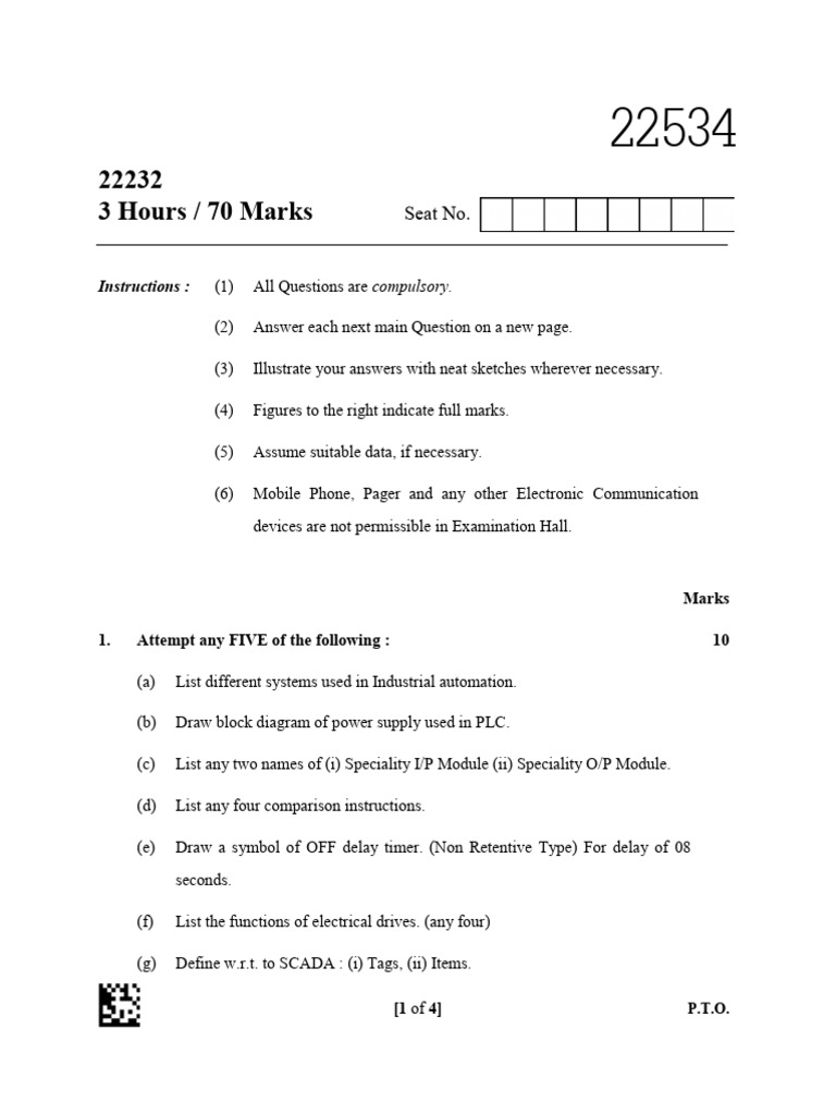 2023 Summer Question Paper (Msbte Study Resources) | PDF | Programmable ...