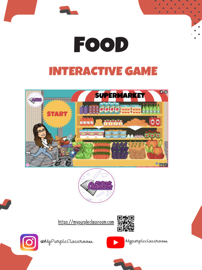 Interactive Food Game for Classrooms | PDF