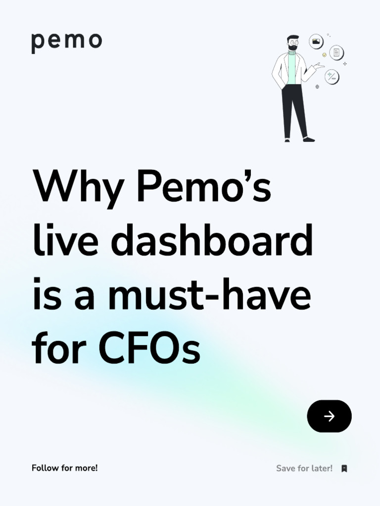 Pemo's Live Dashboard Is A Must-Have For CFOs | PDF | Finance & Money ...