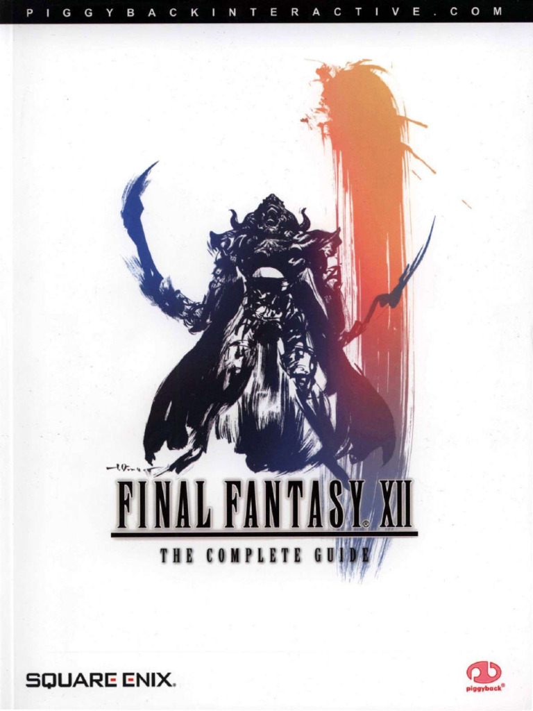 Final Fantasy XII Official Strategy Guide - Piggyback | PDF