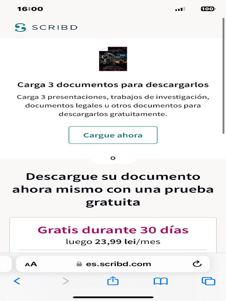 Elegir Un Plan Scribd 3 | PDF
