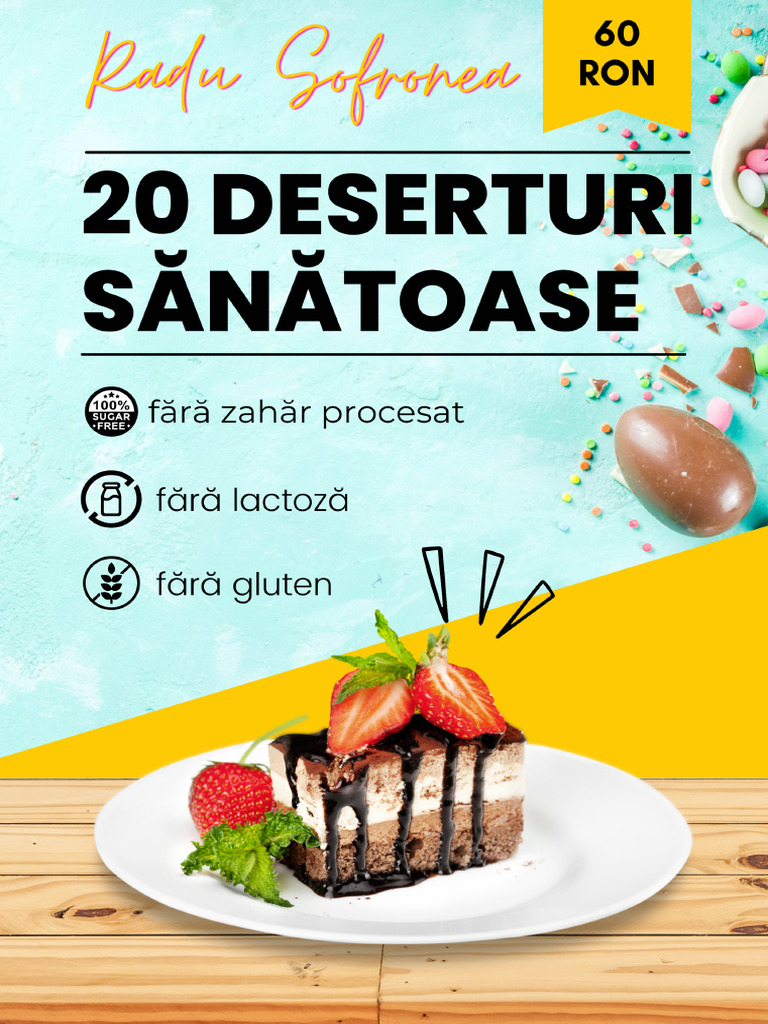 20 Deserturi Sa Na Toase | PDF