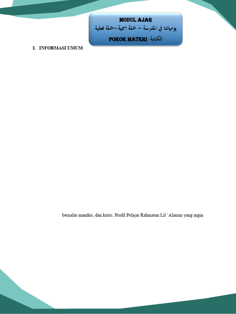 Modul Ajar Lesson Study Kurnia Fix | PDF