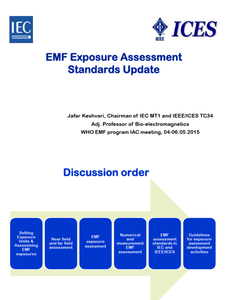 EMF Exposure Assessment Standards Update | PDF | Information And ...