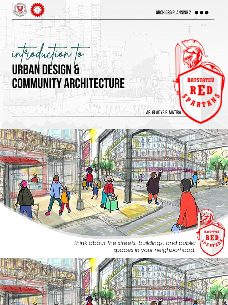 Topic 1 - Introduction To Urban Design and Community Architecture | PDF ...