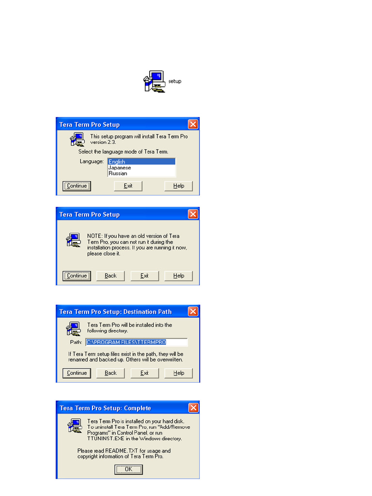 TeraTerm Setup - TMSE | PDF | System Software | Computing