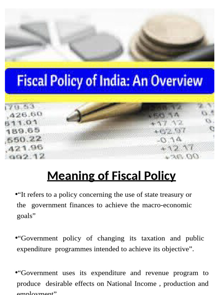 Understanding Fiscal Policy Objectives | PDF | Fiscal Policy | Taxes