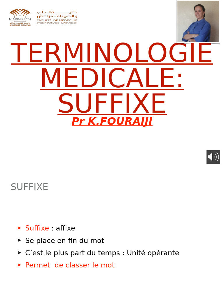 TERMINOLOGIE MEDICALE-suffixep | PDF | Gros intestin | Rayonnement ionisant
