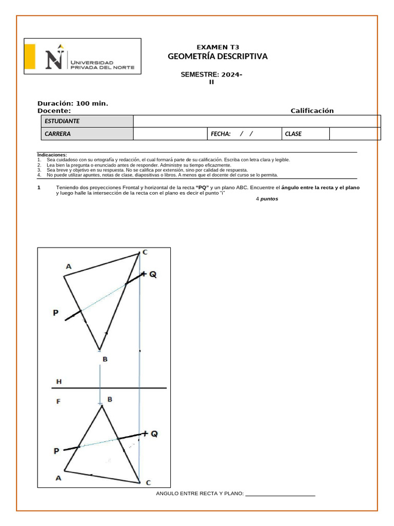 T3 Evaluacio Cusma | PDF | Geometría | Geometria clasica