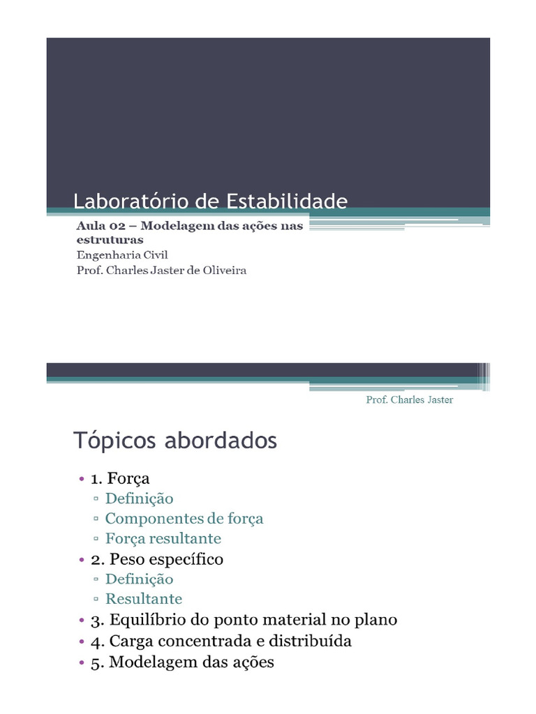 AULA 02a - ESTABILIDADE | PDF