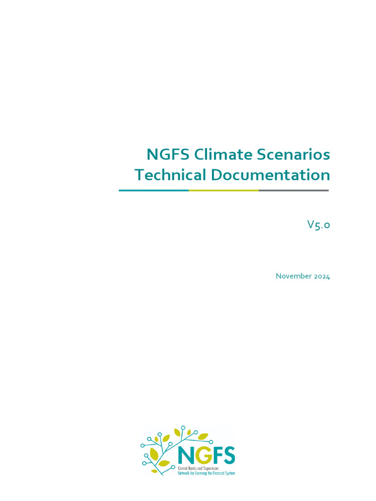 NGFS Climate Scenarios Documentation | PDF | International Energy ...
