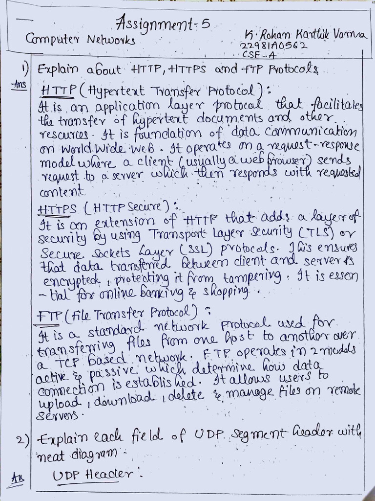 CN Assignment 5 | PDF