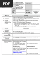 Kindergarten Analog Clock Lesson Plan | PDF | Clock | Lesson Plan