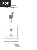 Goat Farming Project Report | PDF | Meat | Agriculture