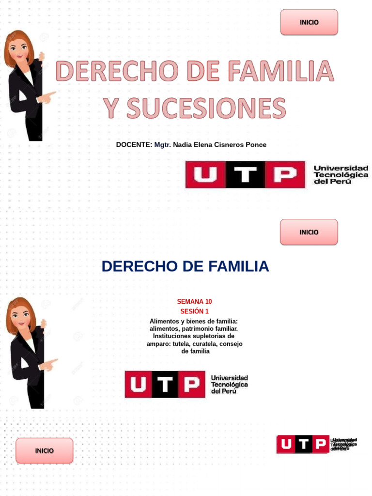 S11 - s1 - Alimentos - Patrimonio Familiar - Instituciones Supletorias de Amparo - Sesión 1 ...
