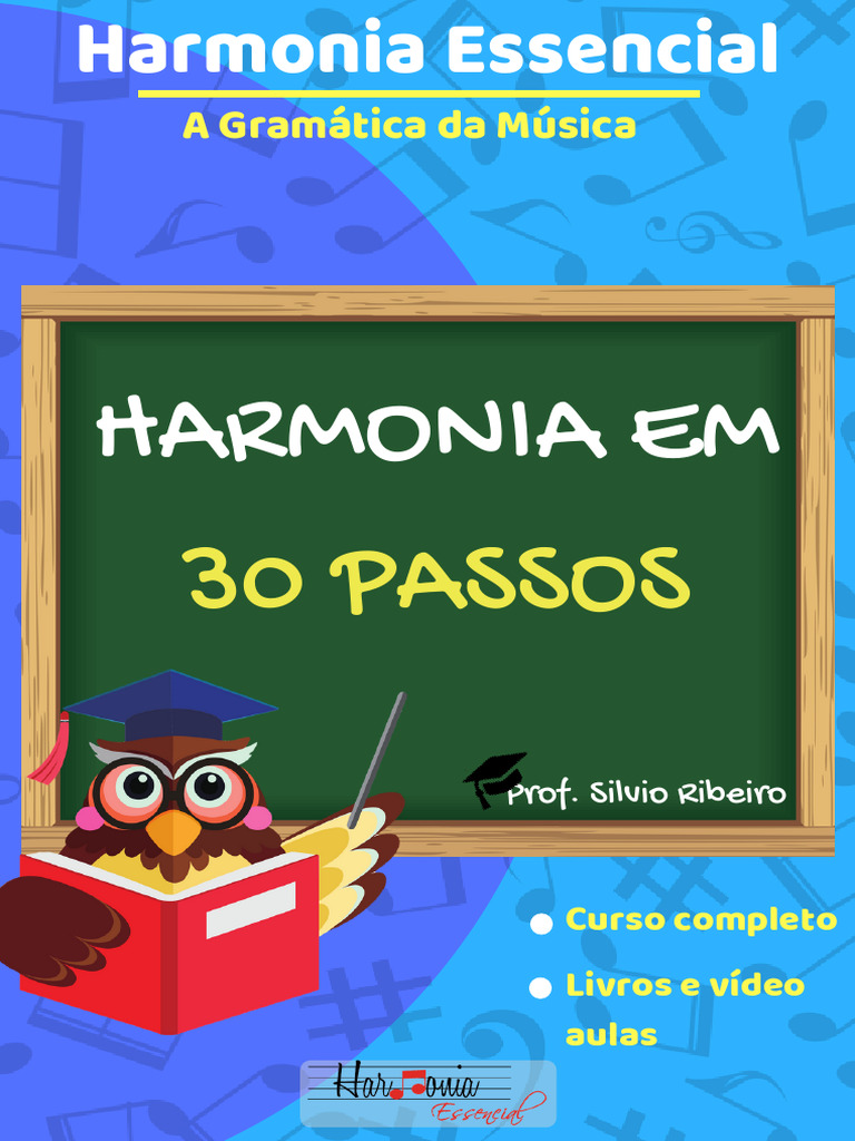 Ebook Curso Harmonia em 30 PASSOS - Silvio Ribeiro | PDF | Harmonia | Acorde (música)