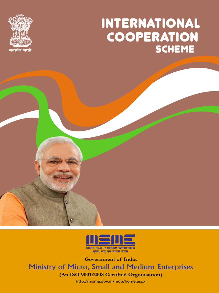 International Cooperation Scheme for MSMEs | PDF | Economies