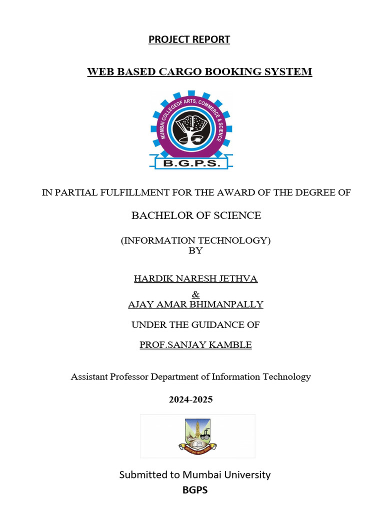 Deepika Final Report - CBS | PDF | Html | Java Script