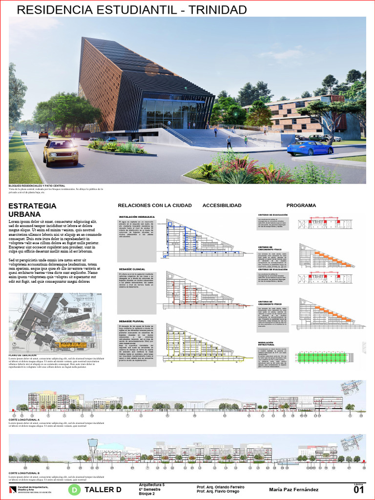 TD - Formato Láminas-TD - A0 - Vertical 01 EJEMPLO | PDF