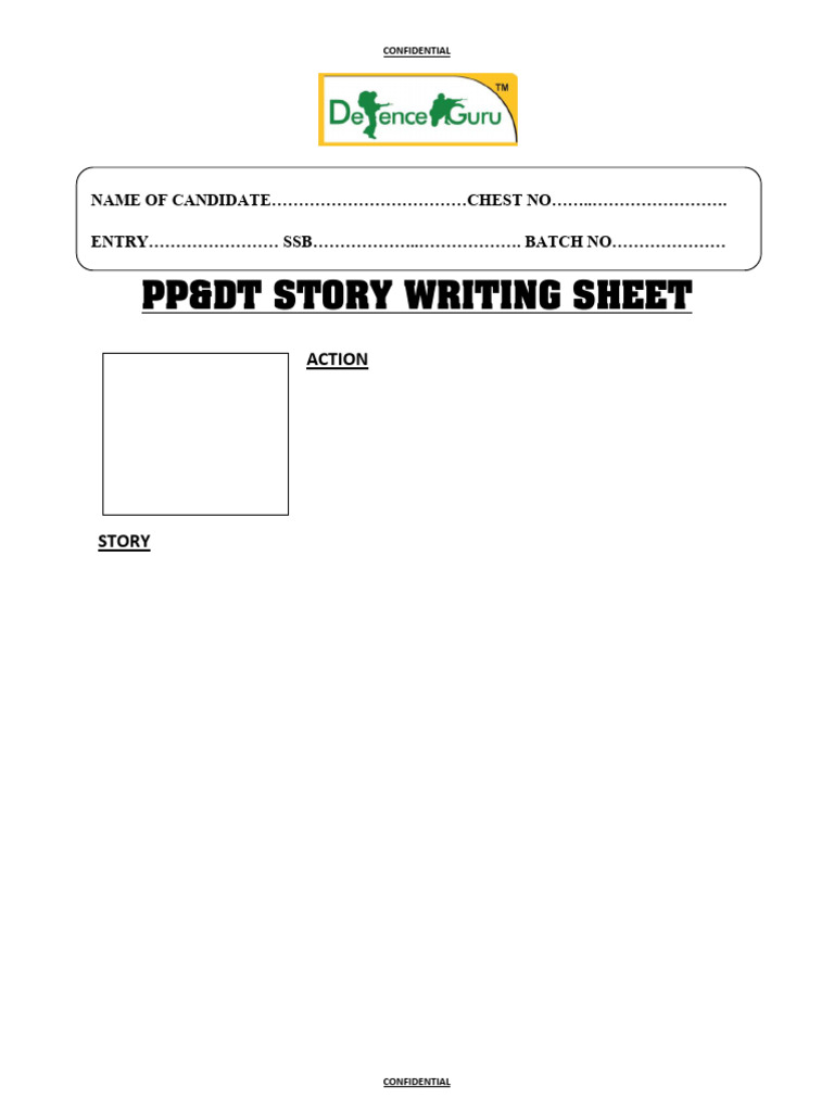 PPDT Picture Perception and Description Test | PDF