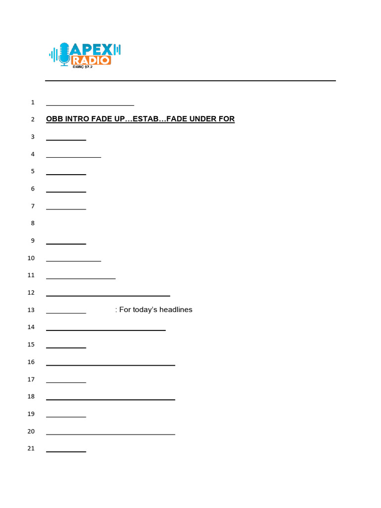 Apex Script 3 Dec 1 | PDF
