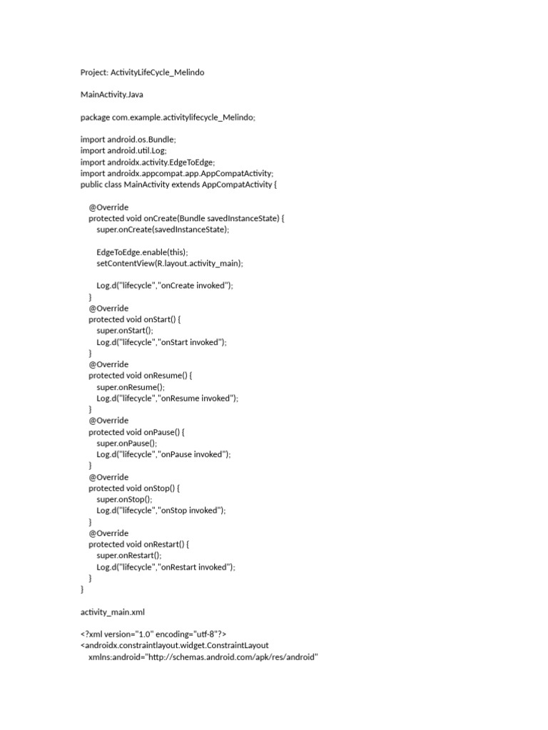 ACTIVITY1 Melindo | PDF