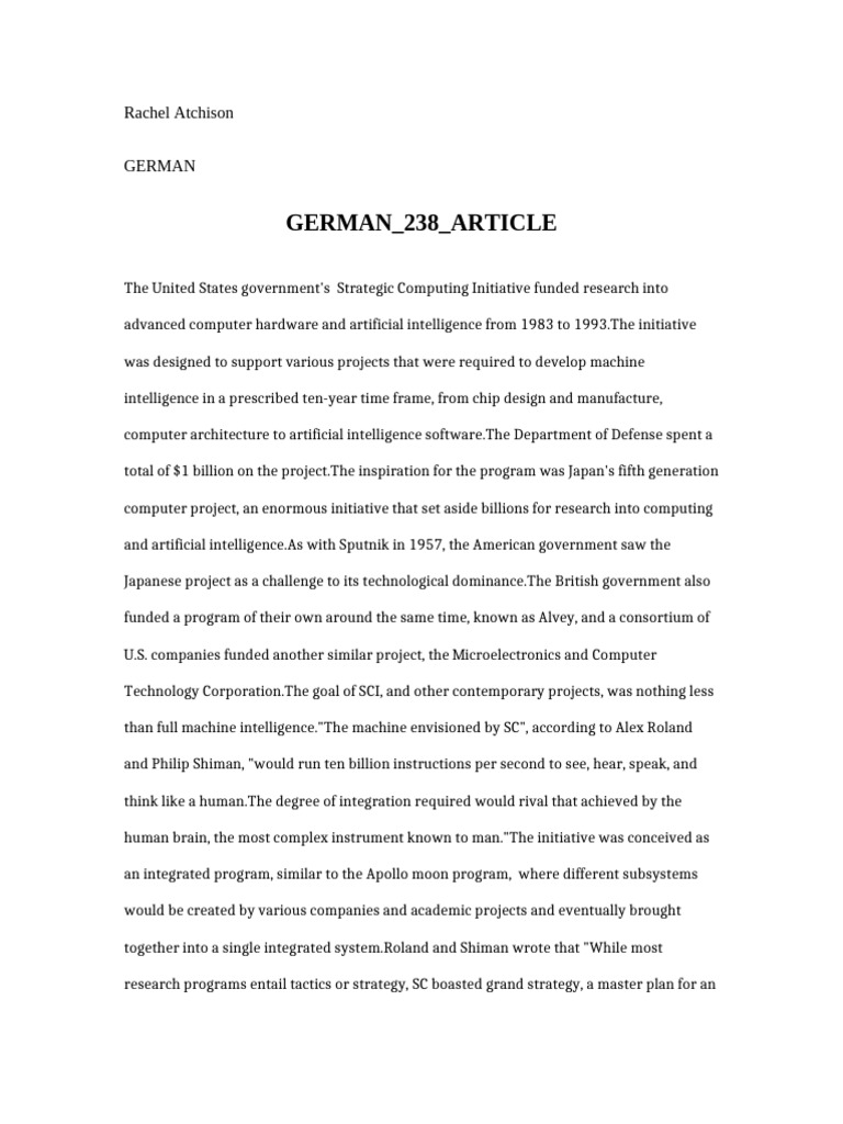 GERMAN_238_ARTICLE | PDF | Computer Science | Engineering