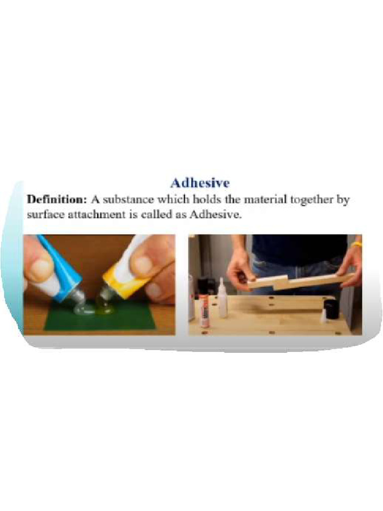 Paint, Varnished, Adhesive, Lubricant | PDF