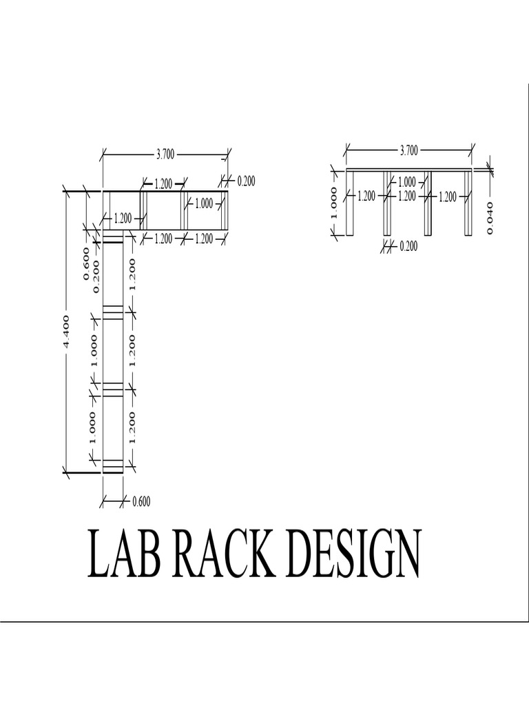 Lab Rack Design | PDF