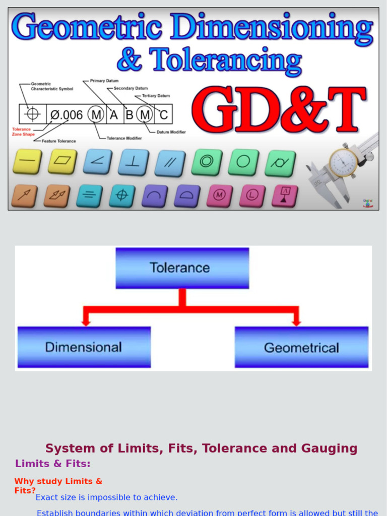 GD & T | PDF | Engineering Tolerance | Mechanical Engineering