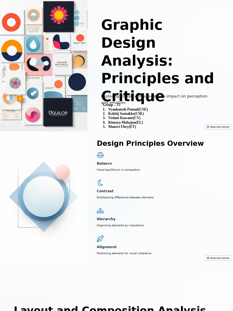 Graphic Design Analysis Principles and Critique | PDF | Art
