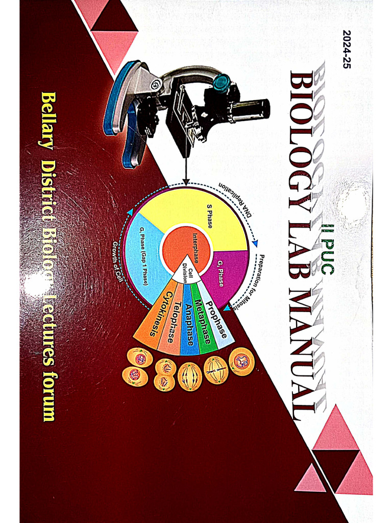 Bio Lab Manual | PDF