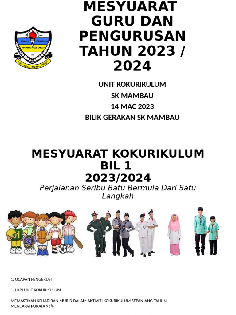 Power Point Slides Mesy Koko Bil 1 2022 | PDF