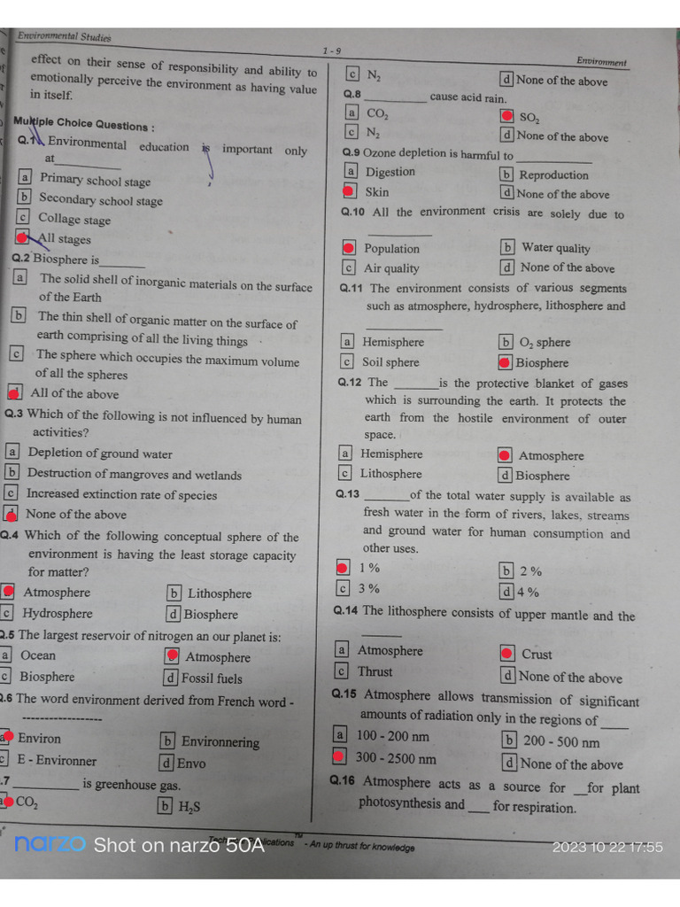 Est Mcqs Unit 1 - 5 - 6 | PDF