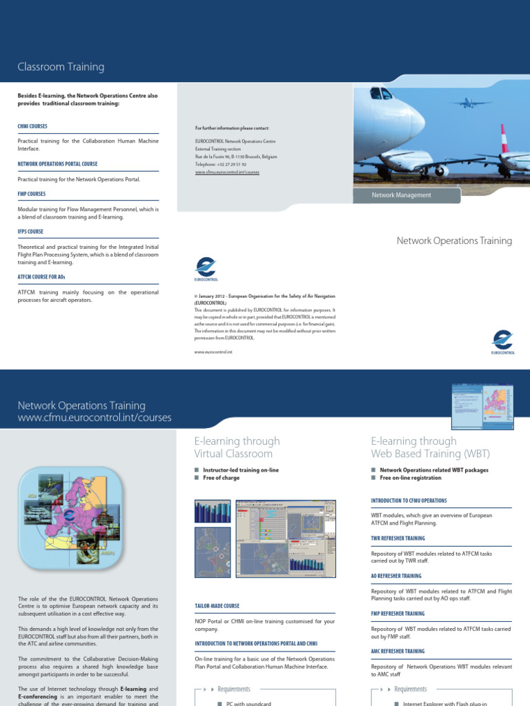 Cfmu Network Operations Training | PDF | Educational Technology | Computing