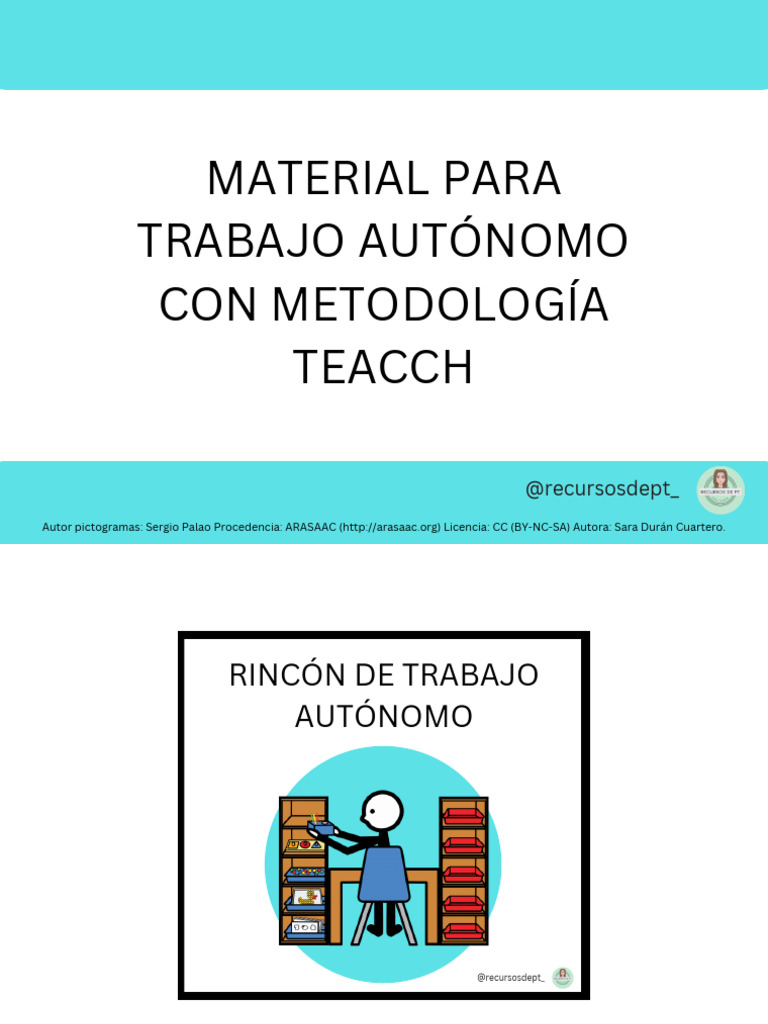 Material Rincon TEACCH | PDF