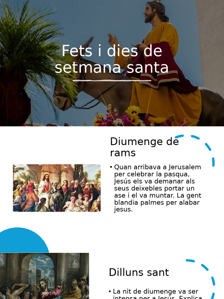 Dies de Setmana Santa | PDF