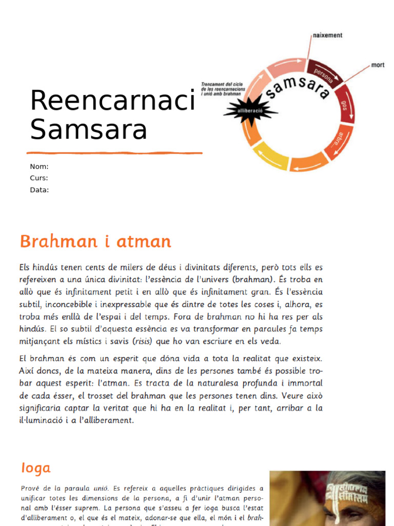 TAsca 7-Aprofundim Hinduisme | PDF