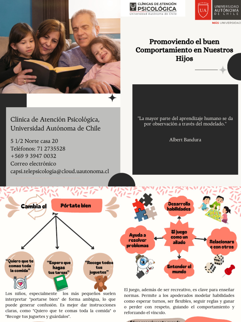 Díptico Apoderados | PDF | Aprendizaje | Ciencia cognitiva