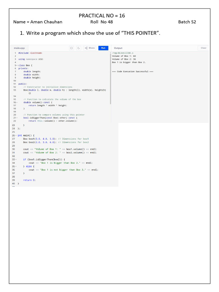 Oop Practical 16 | PDF