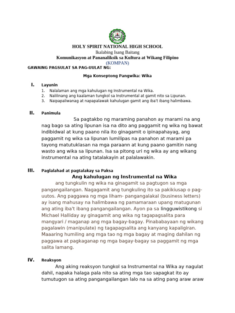 Written Report | PDF